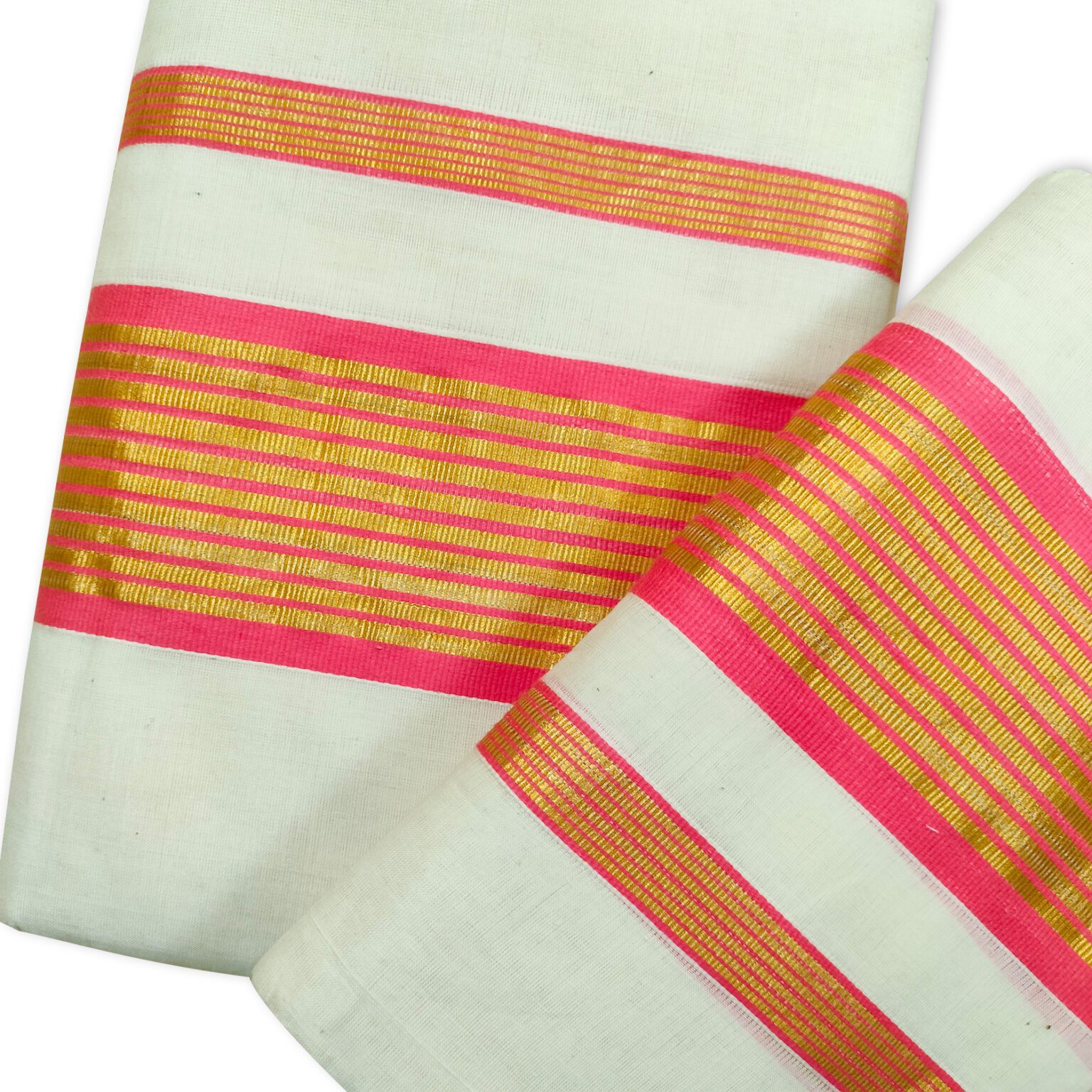 Balaramapuram Set Mundu - weaveskart (LAW India) - looms & weaves